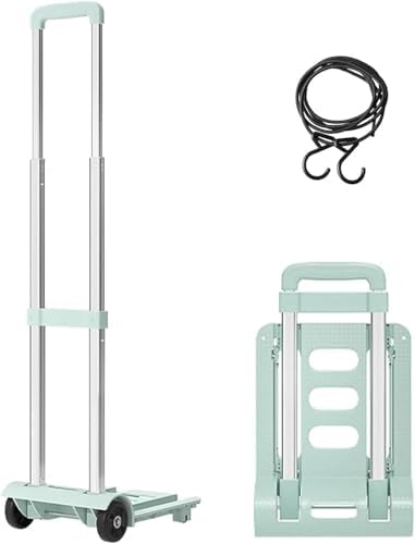 Amazon.com: Heavy-Duty Folding Flatbed Cart - Portable Utility Trolley ...