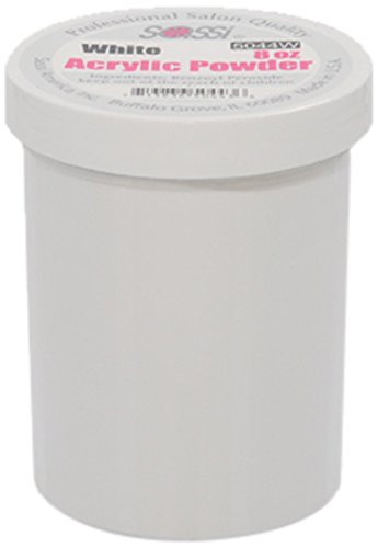 Amazon.com : Sassi Acrylic Powder White, 8 Ounce : Beauty & Personal Care