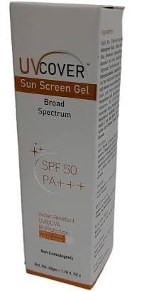 UVCOVER Sunscreen Gel SPF 50 PA++ 50gm : Amazon.in: Beauty