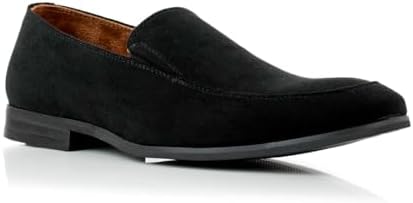 Amazon.com | Ferro Aldo Dale Men's Vegan Suede Loafer | Classic Moc-Toe ...