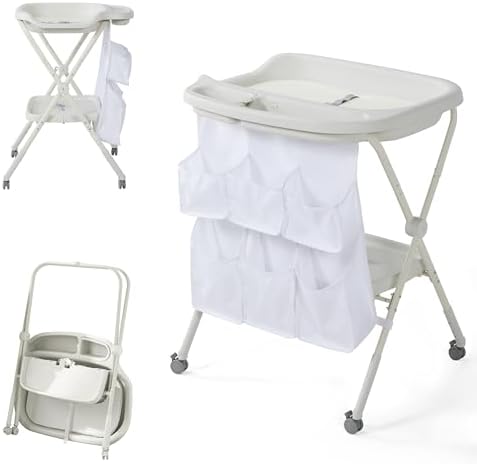 Amazon.com : Sweeby Baby Changing Table, Large Diaper Organizer for ...