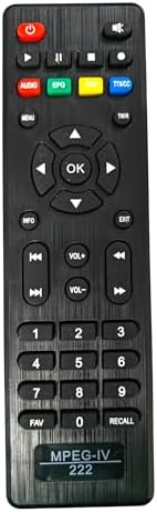 Buy Ehop Compatible Remote Control for NTEX Free Dish DTH (with WiFi ...