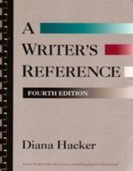 A Writer*s Reference: Diana Hacker ,: 9780312171612: Amazon.com: Books