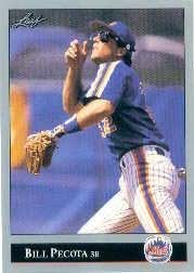 Amazon.com: 1992 Leaf Baseball Card #244 Bill Pecota : Collectibles ...