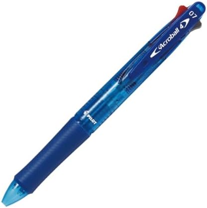 Pilot 4 Colors Ballpoint Pen, Acroball 4 Fine, Black, Red, Blue & Green ...