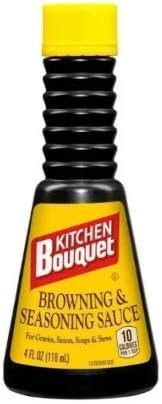 Amazon.com : Kitchen Bouquet Browning and Seasoning Sauce - 4 oz ...