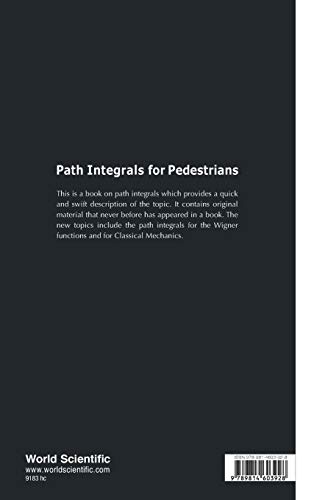 Snapklik.com : Path Integrals For Pedestrians