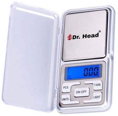 Dr. Head Mini Pocket Weight Scale Digital Jewellery/Chem/Kitchen Small ...