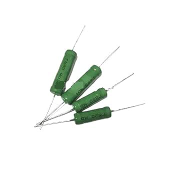 EXARP Résistances bobinées RX21 5W 6W 10W, 10 pièces, 56RJ 62R 68R 75R ...