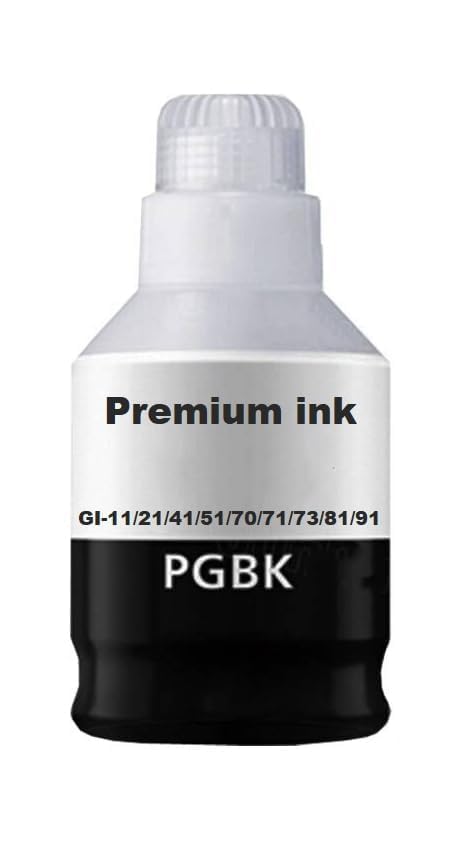 Bright Office GI-70 Ink Bottle Compatible Use for Canon PIXMA GM2070 ...