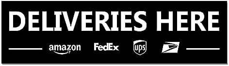 Amazon.com: Metal Deliveries sign for Fedex, UPS, Amazon and USPS ...