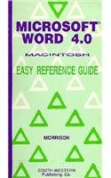 Microsoft Word 4.0, Macintosh: Easy Reference Guide : Buy Online at Best Price in KSA - Souq is ...