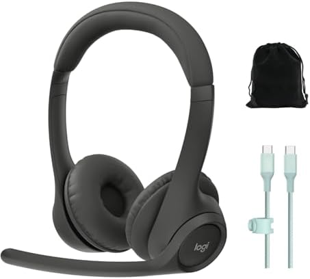 Amazon.com: Logitech Zone 305 for Business, Wireless Bluetooth Headset ...