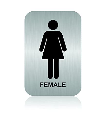 Carving Trends Premium Stainless Steel Metal Self Adhesive Female with ...