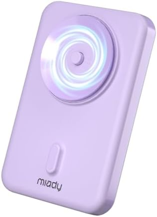 Amazon.com: Miady Wireless Portable Charger for Samsung, 5000mAh Power ...