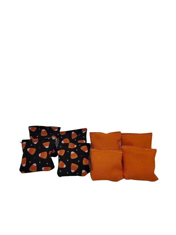 Amazon.com: 3 inch mini cornhole bags Halloween candy corn mini bean ...
