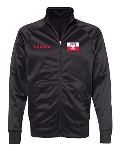Amazon.com: Poland Track Jacket (XXL, Black) : Clothing, Shoes & Jewelry