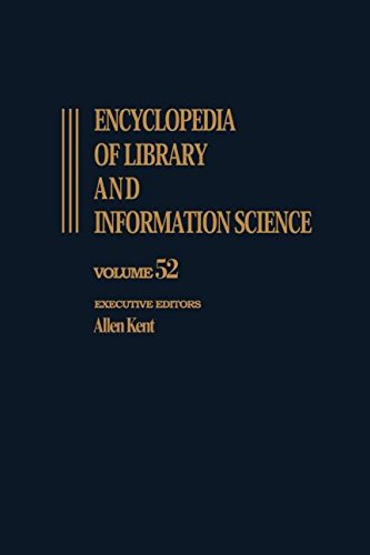 Amazon.com: Encyclopedia of Library and Information Science: Volume 52 ...