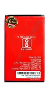 XILIOES ORIGINALS® BL-19CI Battery for Itel 5232/5233 / 7100/5040 / Battery with 6 Month ...