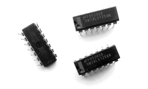 74LS125 Quadruple Bus Buffer IC (Pack of 3) 74 LS 125 IC : Amazon.in ...