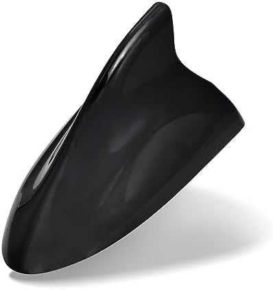 Eightwood Shark Fin AM/FM Radio Antenna, Universal Car Radio Amplifier ...