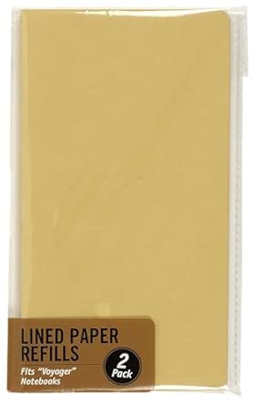 Peter Pauper Press Lined Paper Refills for Voyager Notebooks
