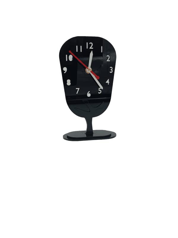 Stockyhut Acrylic Table Clock | Table Organizer Clock | Designer ...