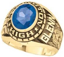 Medalist Class Ring - Golden Siladium|Amazon.com