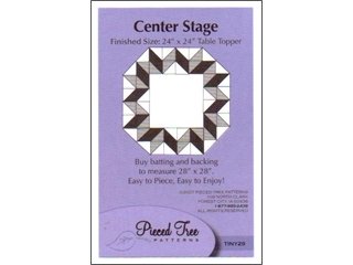 Amazon.com: Pieced Tree Tiny Center Stage Ptrn: 0891541001294: unknown author: Electronics