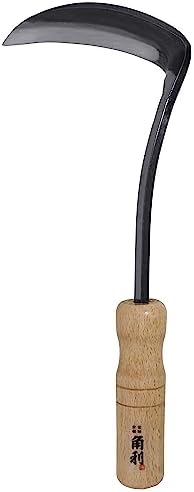 Amazon.com : KAKURI Japanese Weeding Sickle Hoe Garden Tool 4.7", Made ...