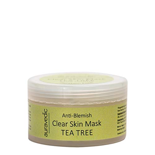 Buy Auravedic Anti Blemish Clear Skin Mask - Neem & Tea Tree Anti Acne ...