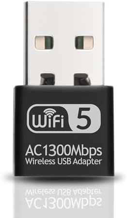 Amazon.com: AC1300 USB WiFi Adapter, 2.4G/5G Dual Band Wireless Network ...
