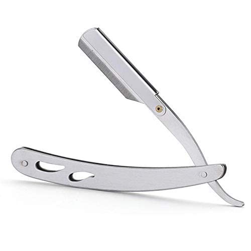 Amazon.com: Stainless Steel Straight Edge Barber Shaving Razor Sicastar ...