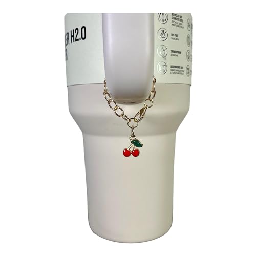 Amazon.com: Tumbler Charm - Cherry - Handle Charm - Stanley - BruMate ...