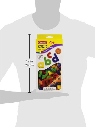 Snapklik.com : Quercetti Magnetic Lowercase Letters - 40 Piece Alphabet ...