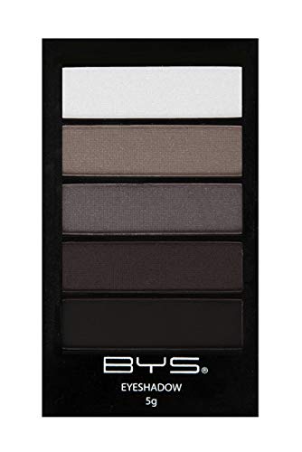 Amazon.com : BYS Bys 5 Palette Eyeshadow Black : Beauty & Personal Care