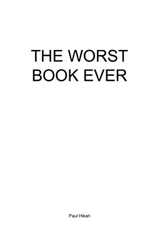 The Worst Book Ever eBook : Hikari, Paul: Amazon.co.uk: Kindle Store