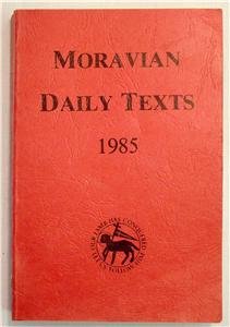 Moravian Daily Texts 1985: Bhra Fluid Engineering: 9780947711016 ...