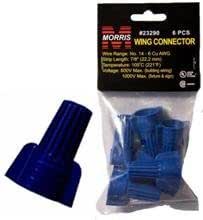 Winged Twist Connectors Blue Hanging Bag 6 Pack - Amazon.com
