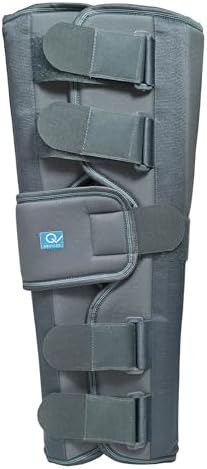 Buy Q DEVICES Long Knee Brace 22" Rigid Support, Immobilizes ...