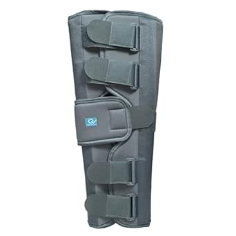 Buy Q DEVICES Long Knee Brace 22" Rigid Support, Immobilizes ...