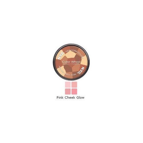 Buy N.Y.C New York Color Wheel Mosaic Face Powder, Pink Cheek Glow, 0. ...