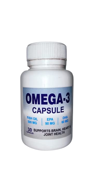 Omega-3 Capsule 30 Capsules : Amazon.in: Health & Personal Care