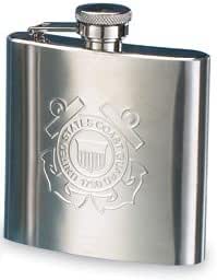 Amazon.com | COAST GUARD HIP FLASK 6OZ: Alcohol And Spirits Flasks: Flasks