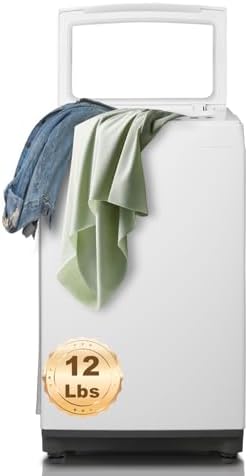 Amazon.com: Techomey 1.7 Cu.Ft. Portable Washing Machine, 12Lbs Small ...