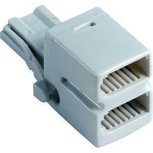 BT Socket 2 way Adaptor / Splitter - PHONE / FAX / MODEM. BT 2 Way ...