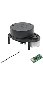 Amazon.com: LDROBOT D500 Lidar Kit DTOF Outdoor Robot SLAM Navigation ...
