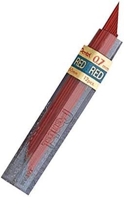 Pentel Red Leads 0.7mm : Amazon.co.uk: Stationery & Office Supplies