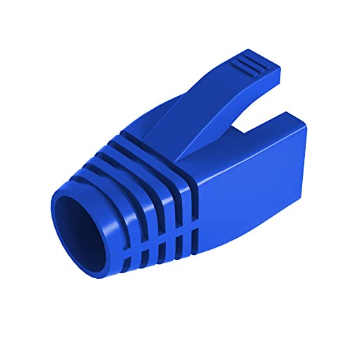 VIVOCH 50 Pcs Cat6 Cat6A Cat7 Strain Relief Boot, RJ45 Plug Connector ...