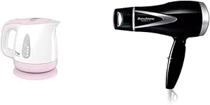 Amazon | 【セット買い】ティファール 電気ケトル 0.8L 軽くてコンパクト 「アプレシア・プラス シュガーピンク」 KO6307JP & コイズミ ヘアドライヤー マイナスイオン ...